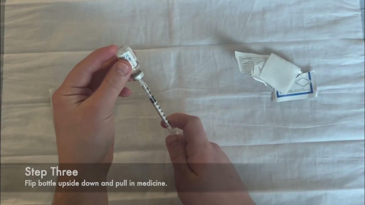 How To Prepare Intracavernosal Penile Injections Of Medication Youtube