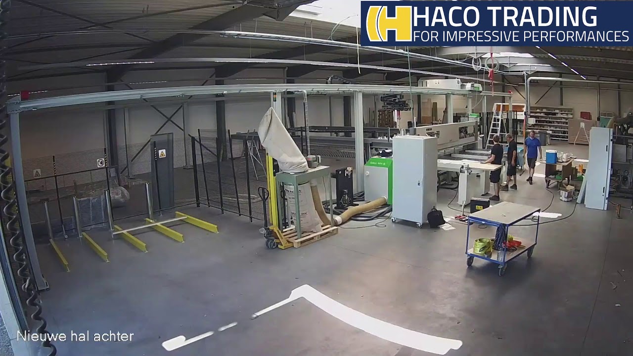 Installatie Biesse Winstore (Automatic Storing System) bij Coopman ...