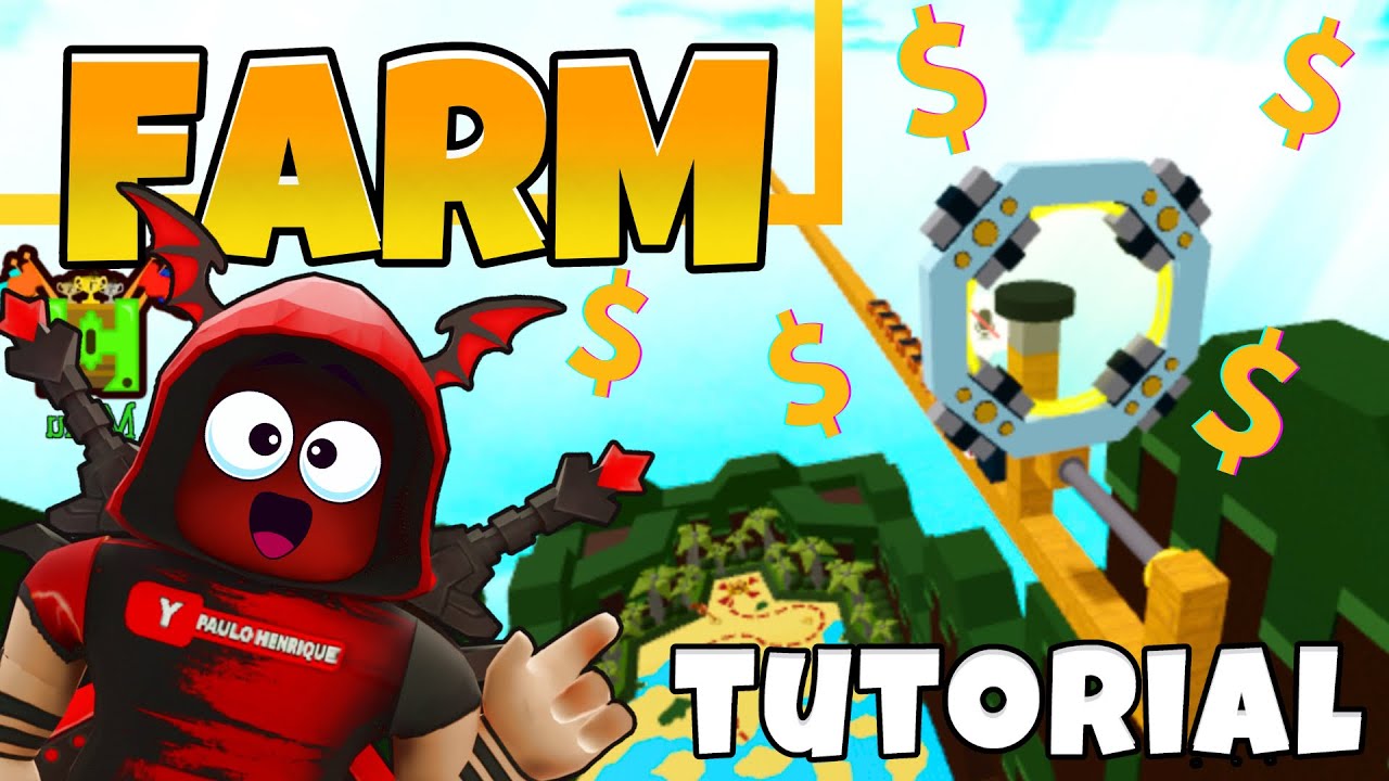 TUTORIAL FARM - COMO FAZER UMA FARM NO CONSTRUA UM BARCO POR TESOURO ...