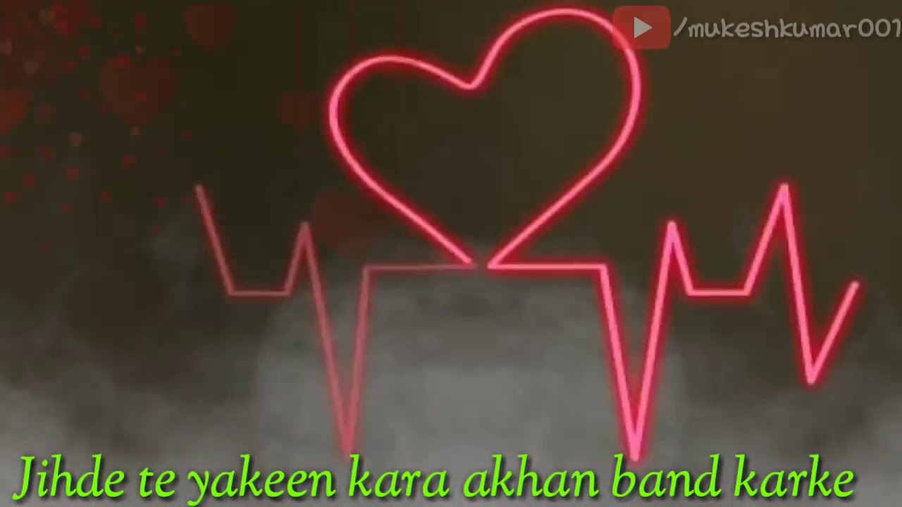 Most romantic heart beat lovely couple man - YouTube