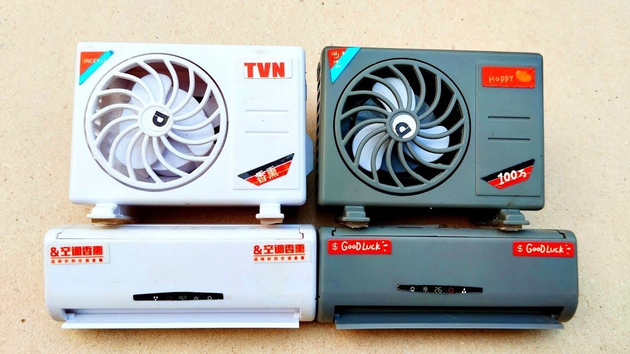 Top 2 Miniature Air Conditioner Unboxing & Test Video।। Best Gadgets ...