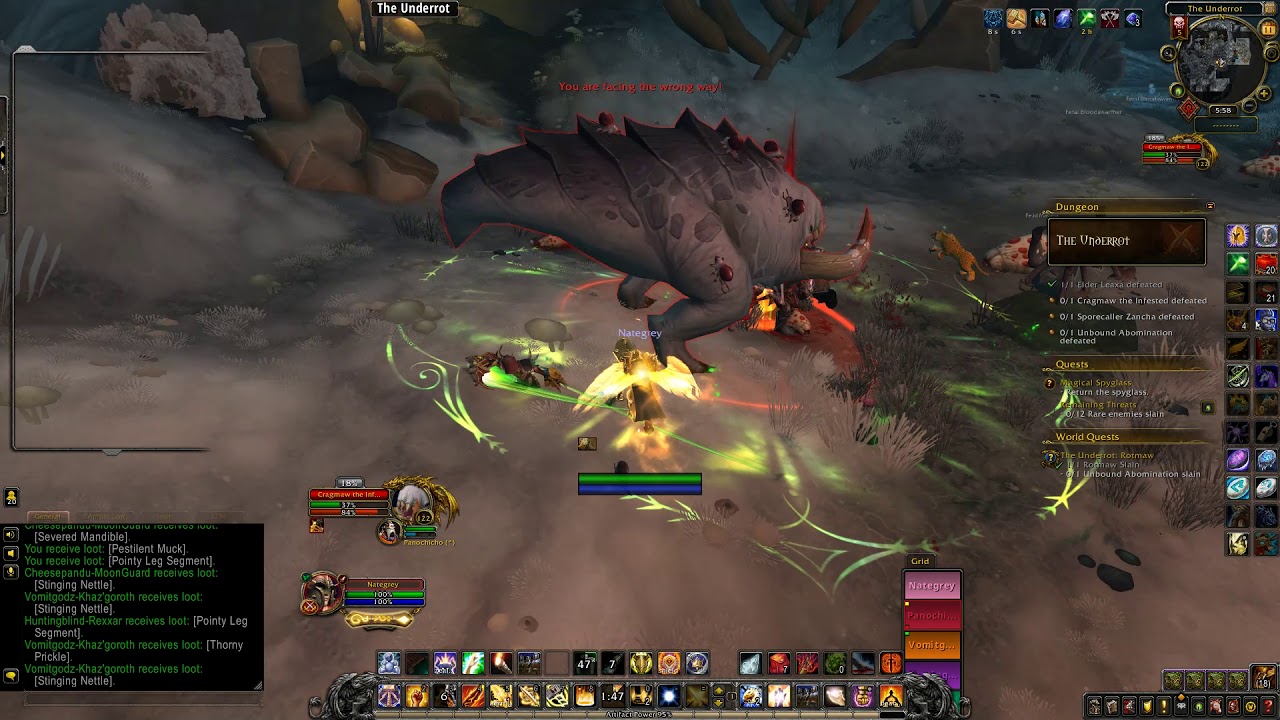 The Underrot: Rotmaw | Nazmir World Quest (Dungeon) - YouTube