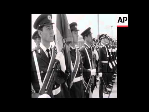 UPITN 24 4 73 ARRIVAL OF SOVIET DEFENCE MINISTER ANDREI GRECHKO - YouTube