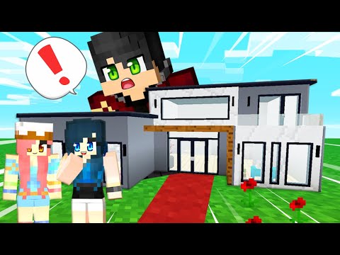 Building a TINY MANSION in Minecraft!