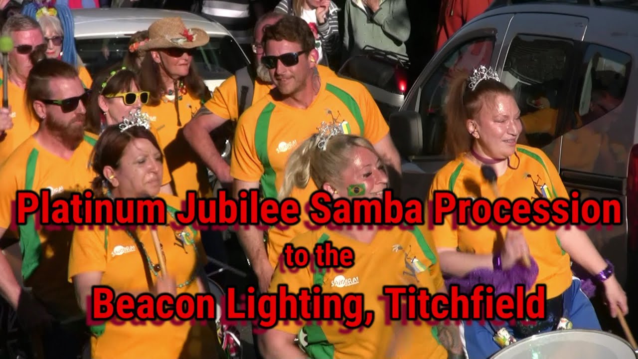 Platinum Jubilee Samba procession - YouTube