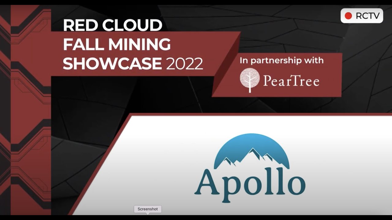 Apollo Silver | Red Cloud's Fall Mining Showcase 2022 - YouTube
