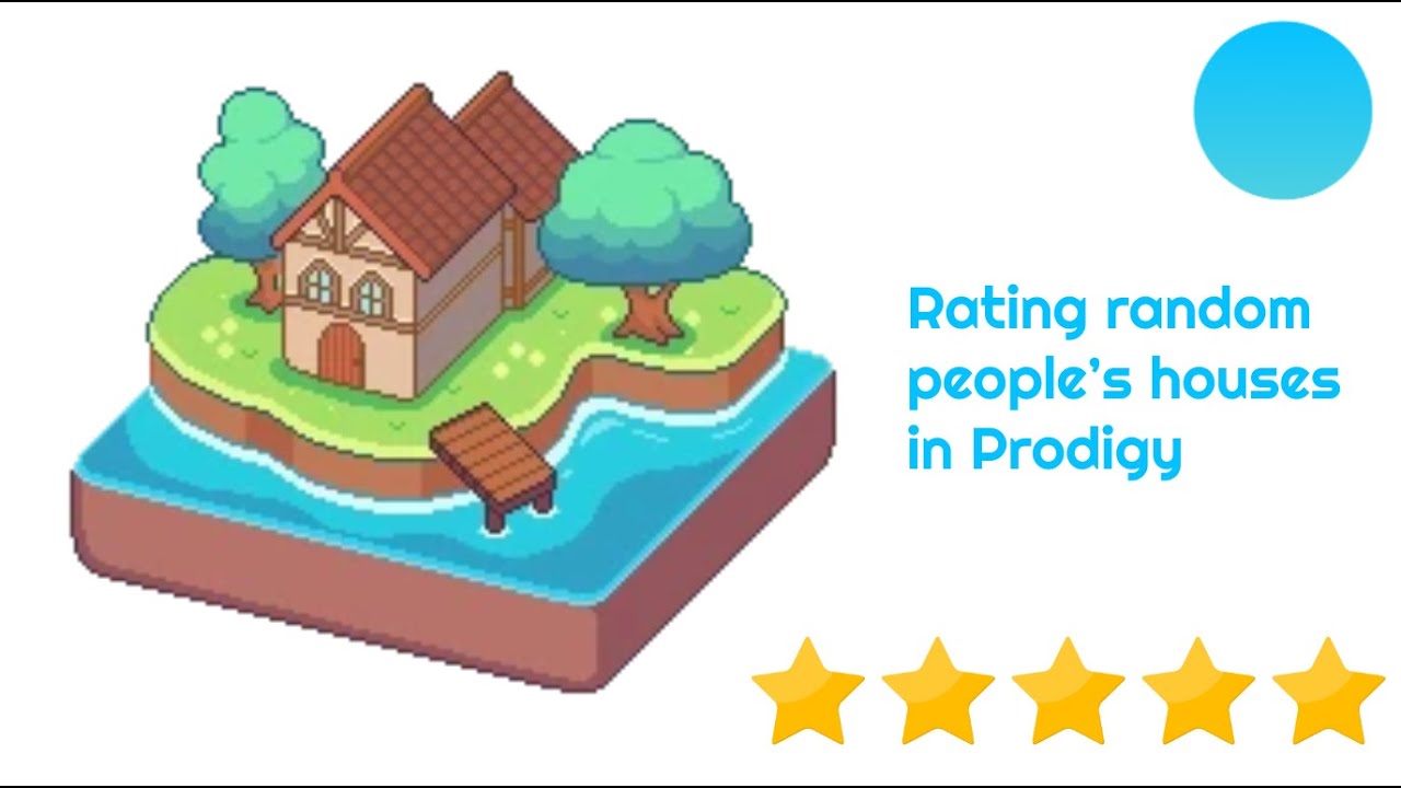 Rating random people's houses in Prodigy! | Prodigy Math Game - YouTube