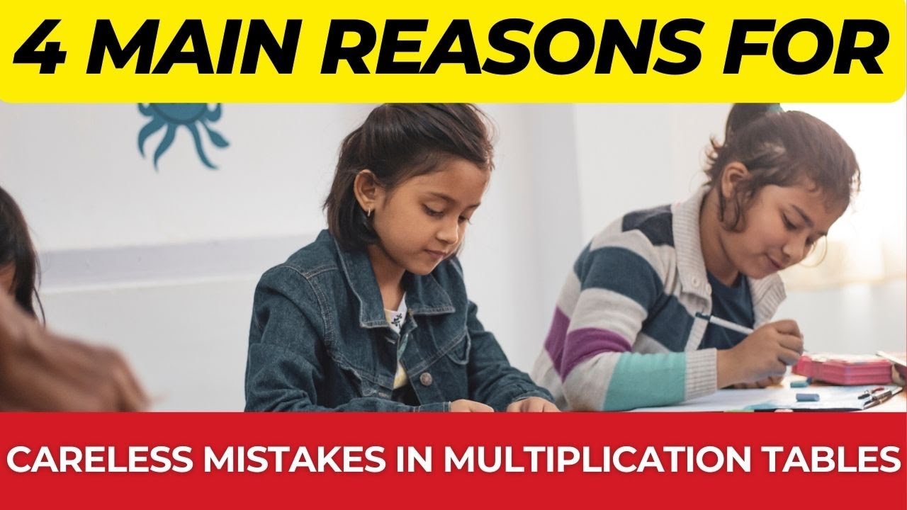 How to avoid careless mistakes in multiplication tables - YouTube
