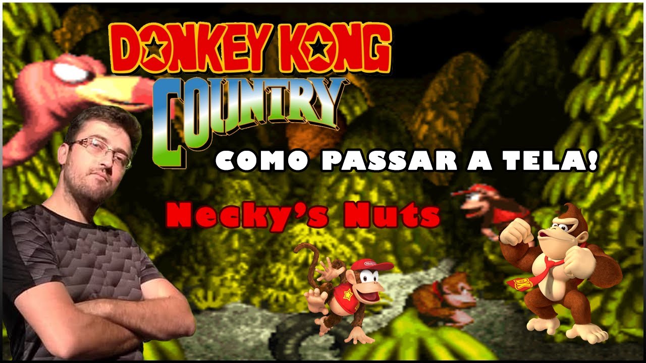 Necky's Nuts - Segundo Mestre! - Donkey Kong Country 1 - YouTube