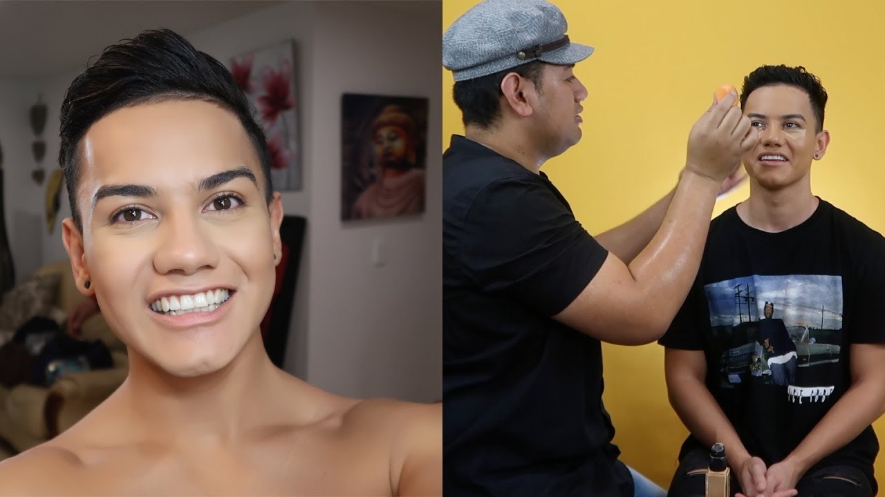 First Time Doing Makeup - YouTube