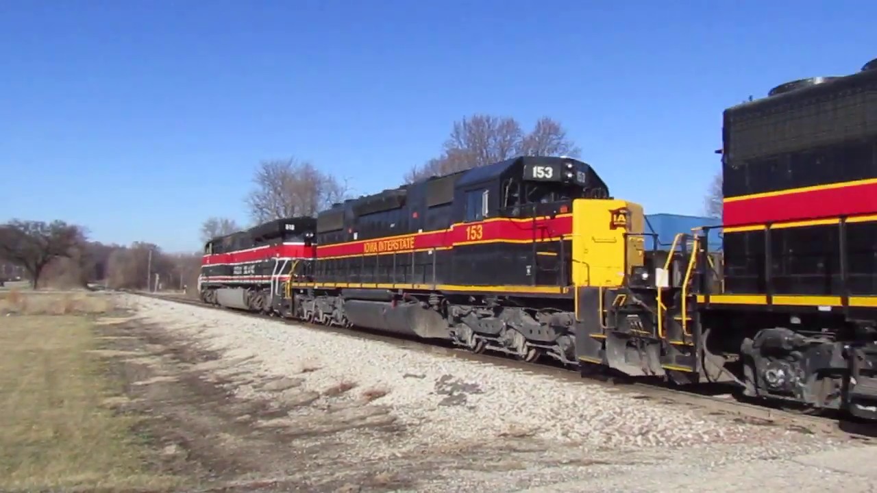 Iowa Interstate PESI w/513 at San Koty, IL - Jan. 14, 2020 - YouTube