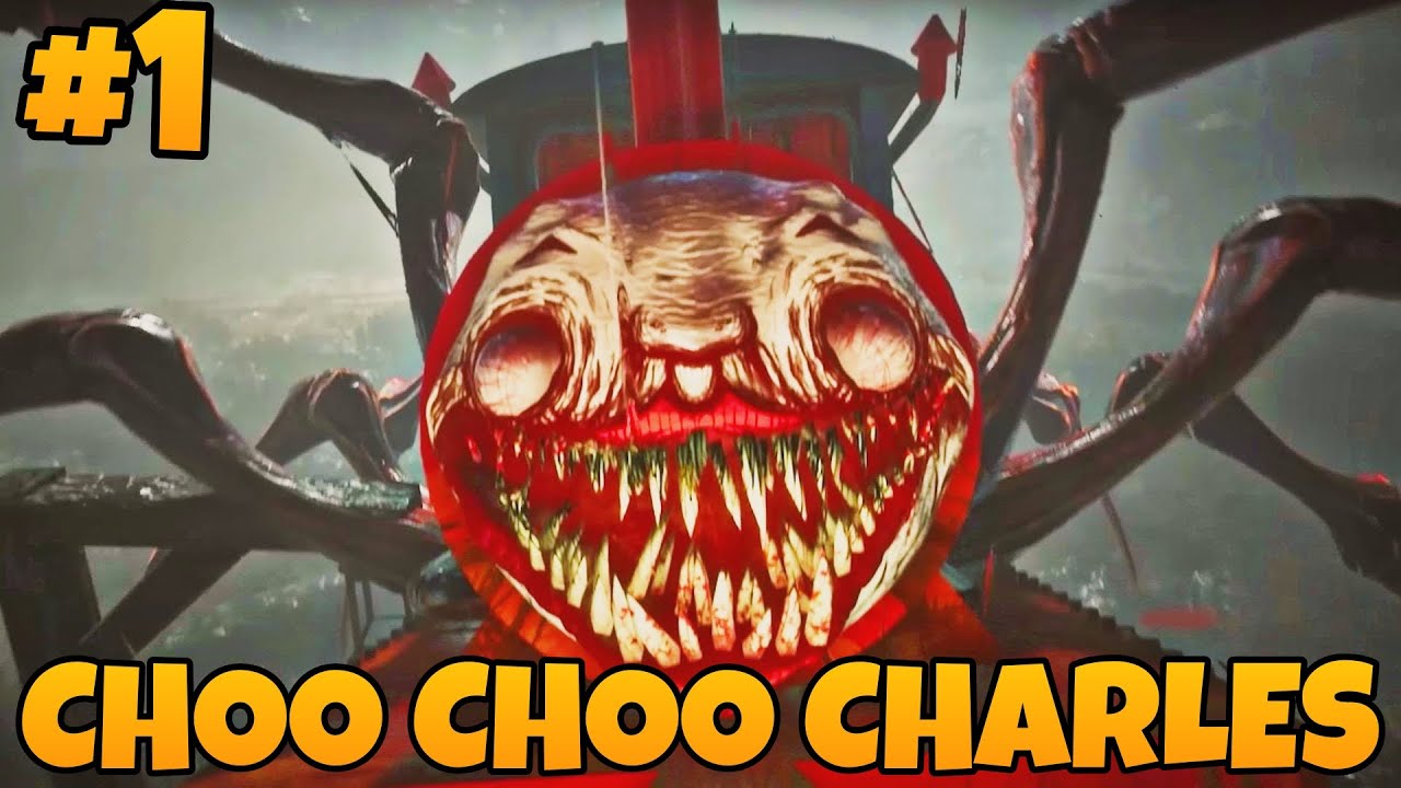 This Evil Spider Train So Scary 😱 Choo Choo Charles #1 - YouTube