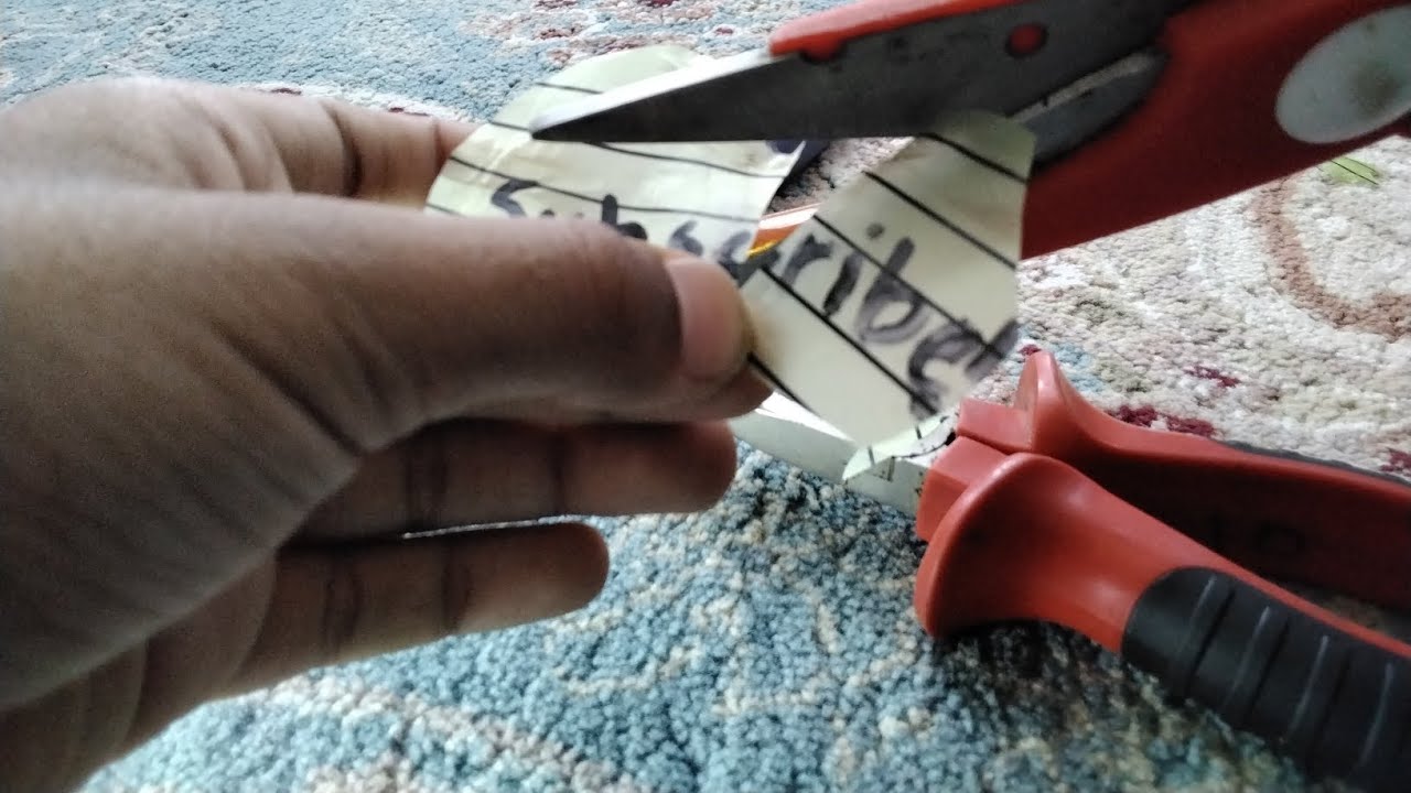 Ripping the unrippable paper! - YouTube