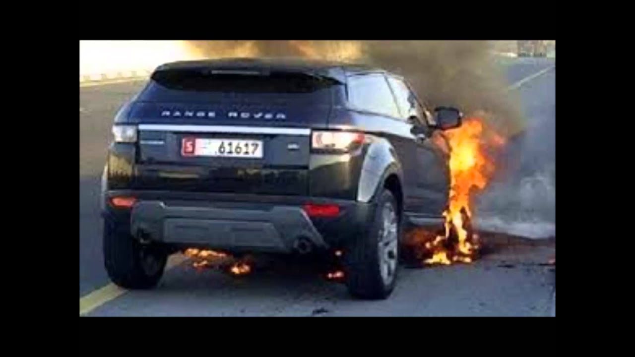 Vidéo d'images de Range Rover Evoque accidentés - YouTube