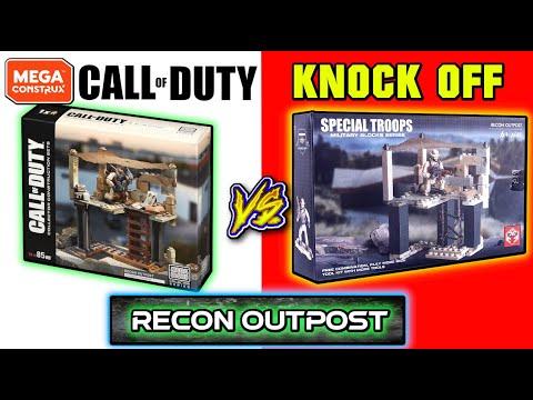 [ EP 10 ] MEGA BLOKS CALL OF DUTY RECON OUTPOST [ Original Vs Knock Off ...