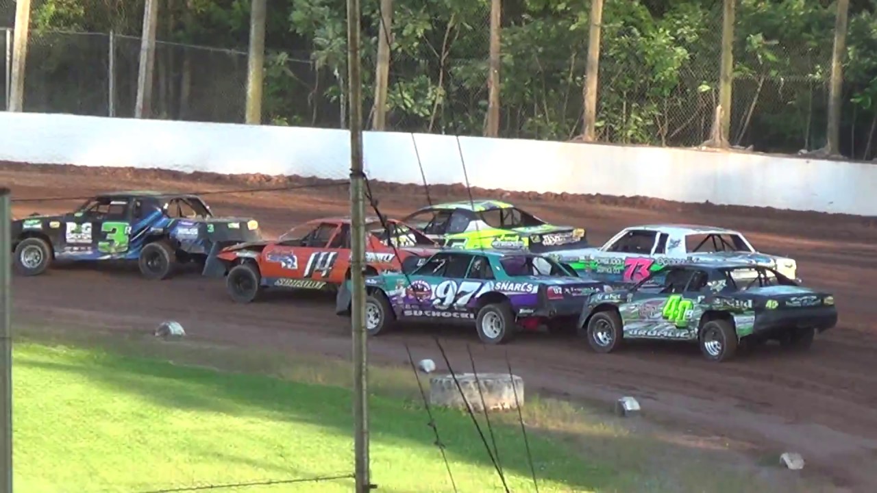 07 14 2017 Stockcars The Hill Raceway - YouTube