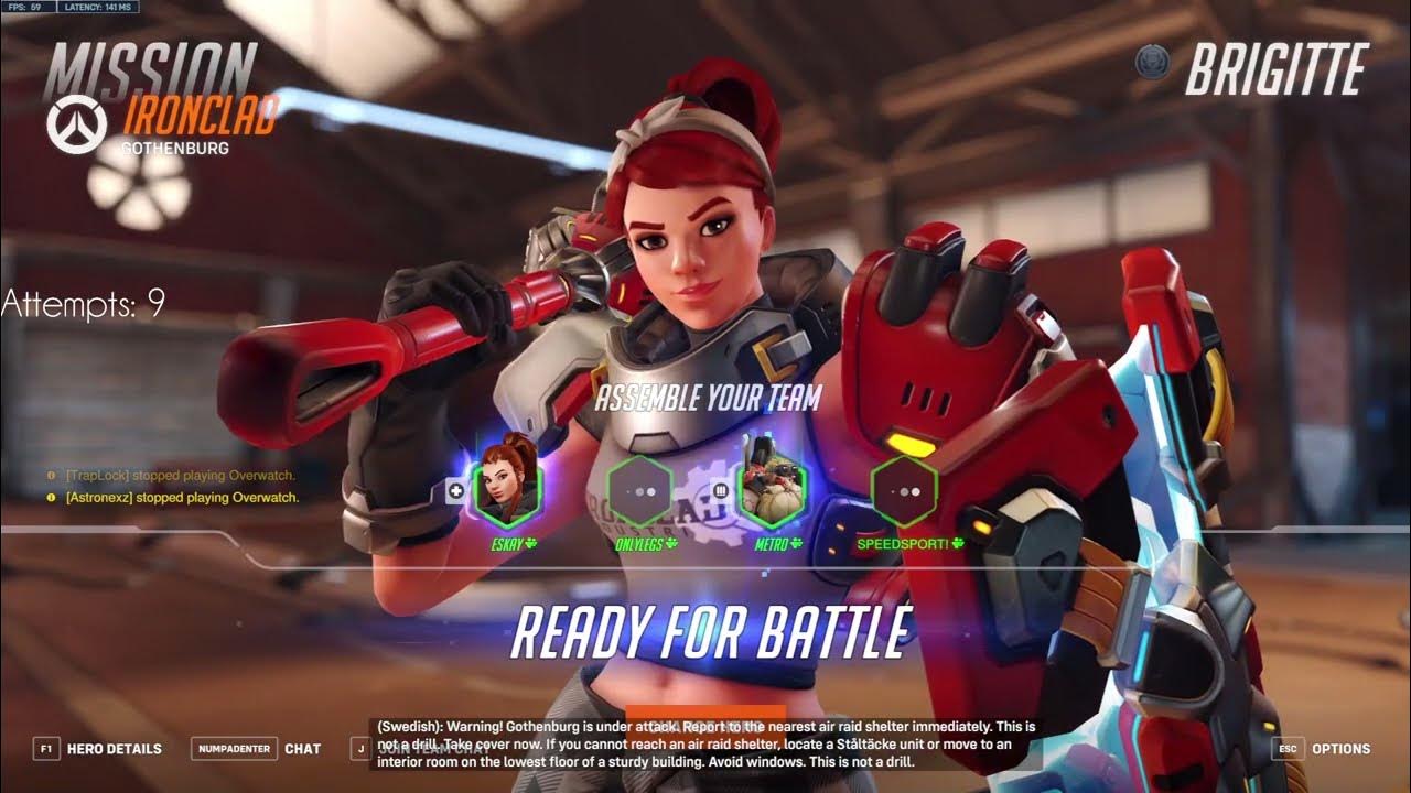 Legendary Difficulty: Ironclad as Brig Completion | Overwatch 2 PvE - YouTube