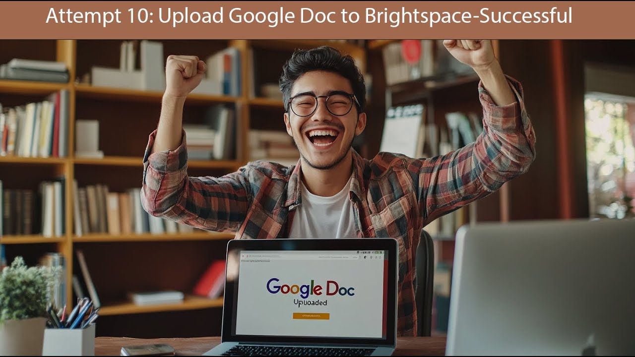 Quick Guide to Submitting Your Google Doc to Brightspace - YouTube