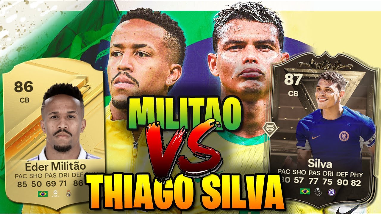 THIAGO SILVA 87 VS MILITAO 86: ANALISIS Y COMPARATIVA| ¿Vale la pena ...