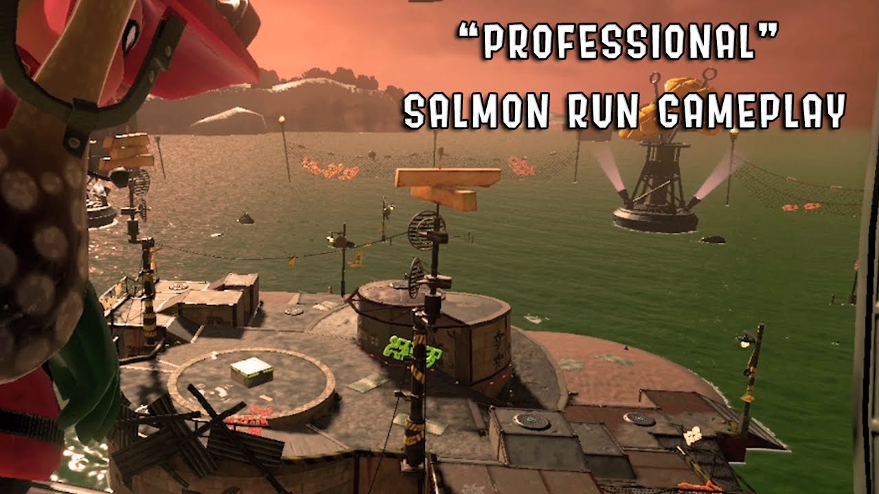 3 “Professionals” & “Player” play Salmon Run - YouTube