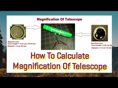 How To Calculate Magnification Of Any Telescope - YouTube