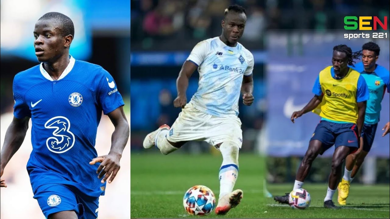 Samba Diallo dans le groupe de Dynamo Kiev vs Rennes, Alpha Dionkou s ...