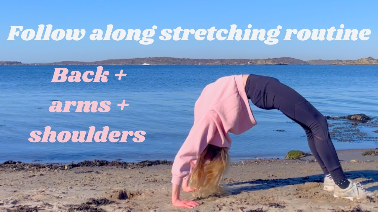 5 minute stretching routine for back flexibility - YouTube