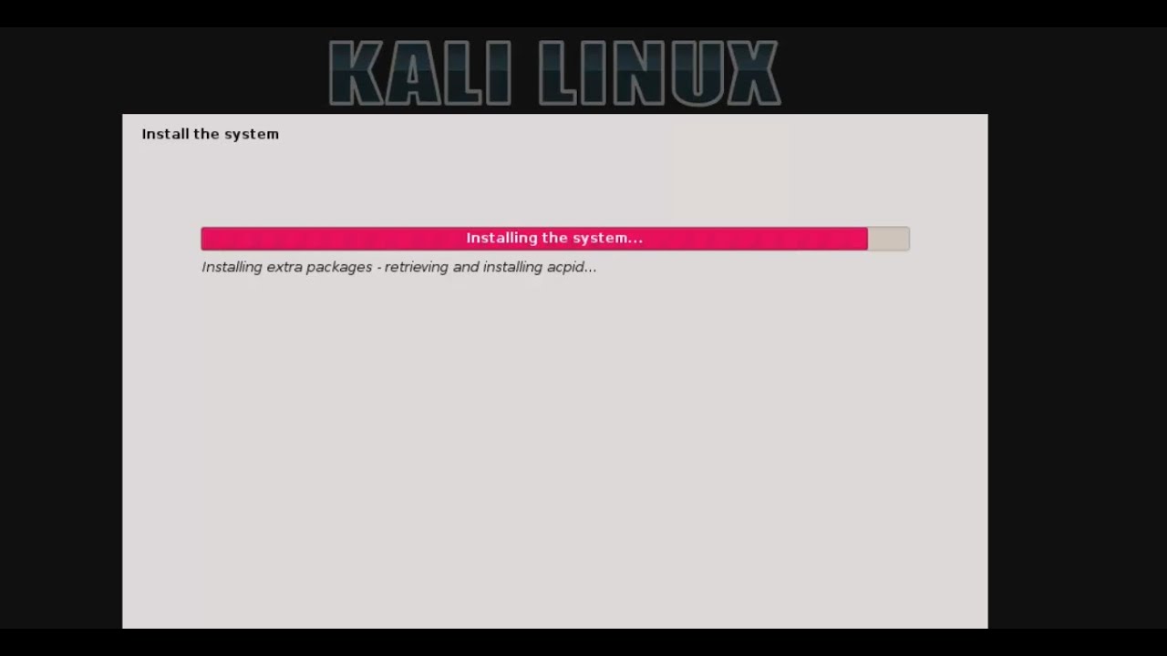 How to install Kali Linux 1.1.0 in VmWare/Virtualbox (Graphical install ...