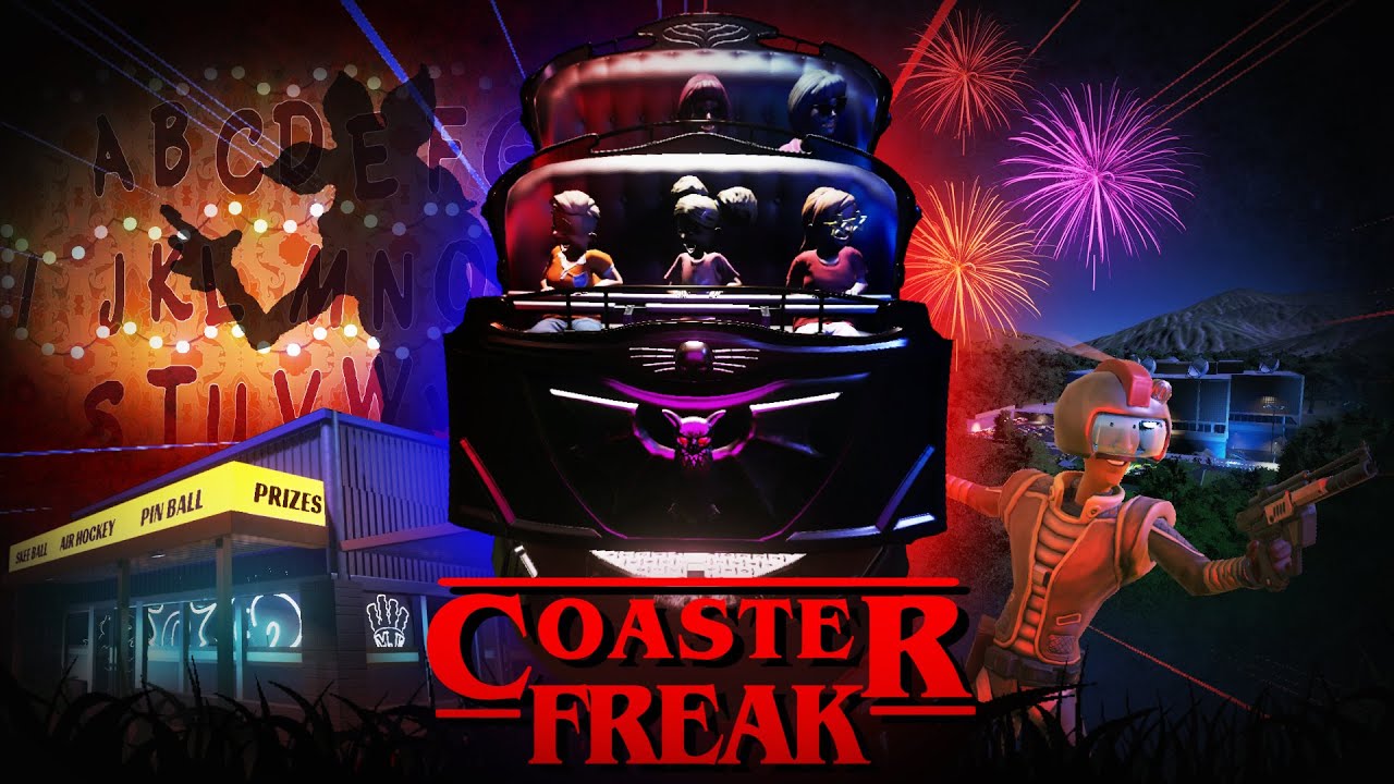 Planet Coaster - STRANGER THINGS - Halloween Dark ride POV full HD ...