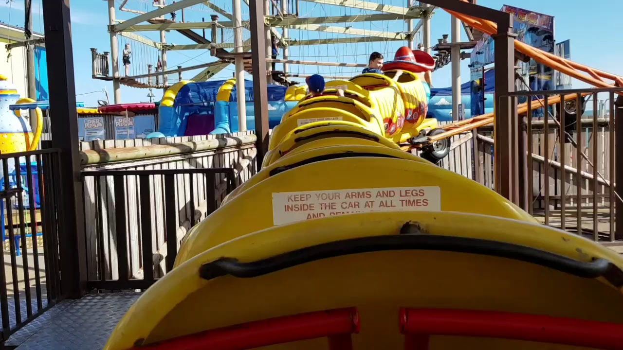 Speedy Coaster | Clarence Pier - YouTube