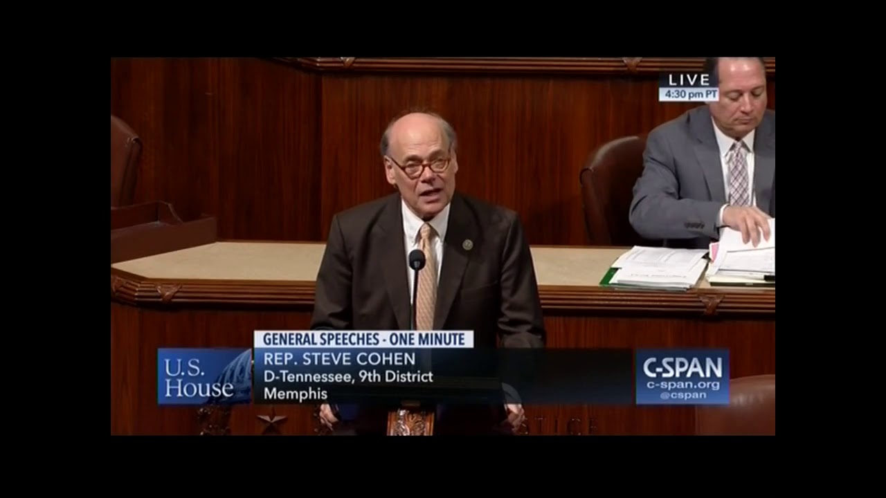 Congressman Cohen Speaks Out Against President Trump's Tax Plan - YouTube