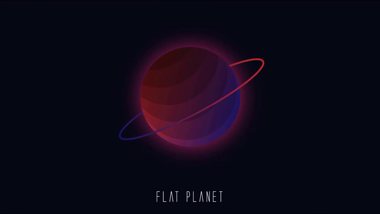 [ Flat Planet ] Adobe illustrator CC 2017 Tutorial - YouTube