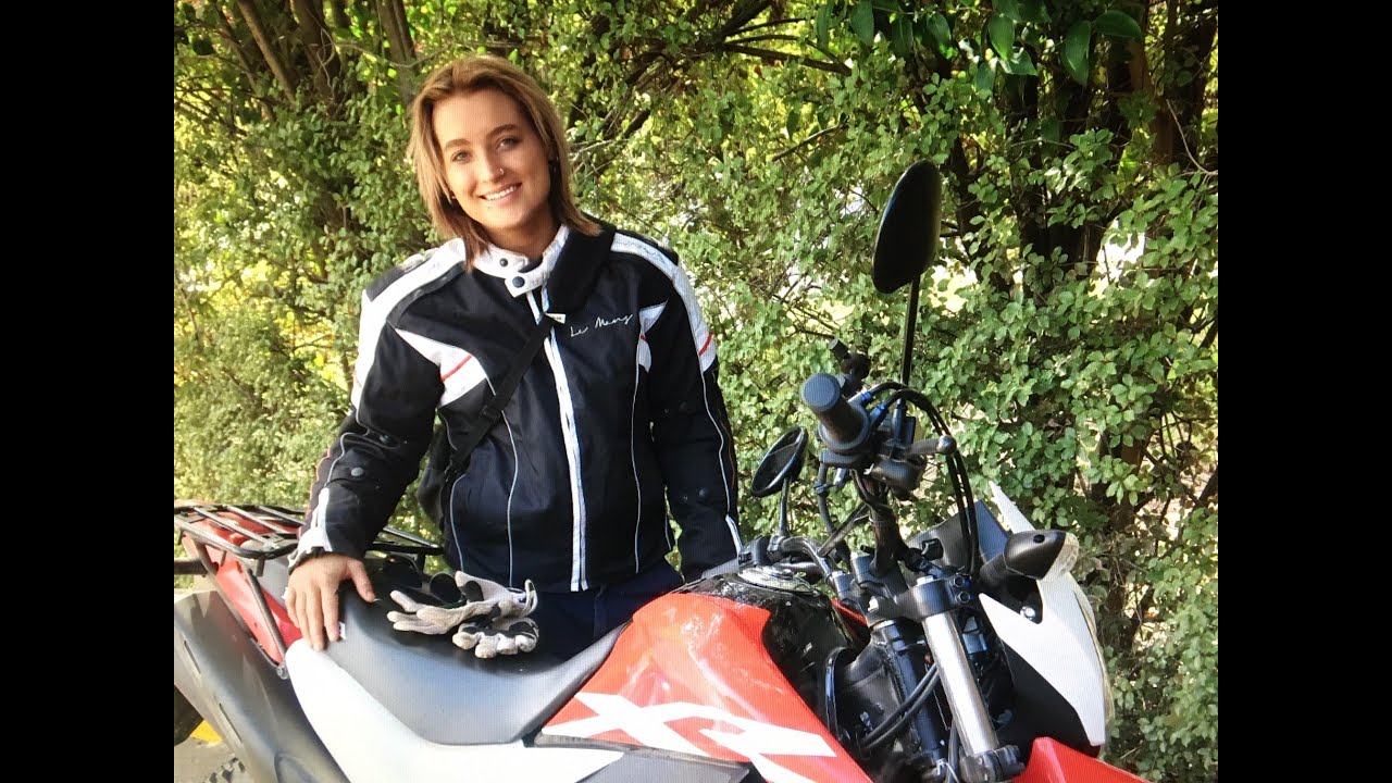 2019 Honda XR190L Emilys first ride on The New bike. - YouTube