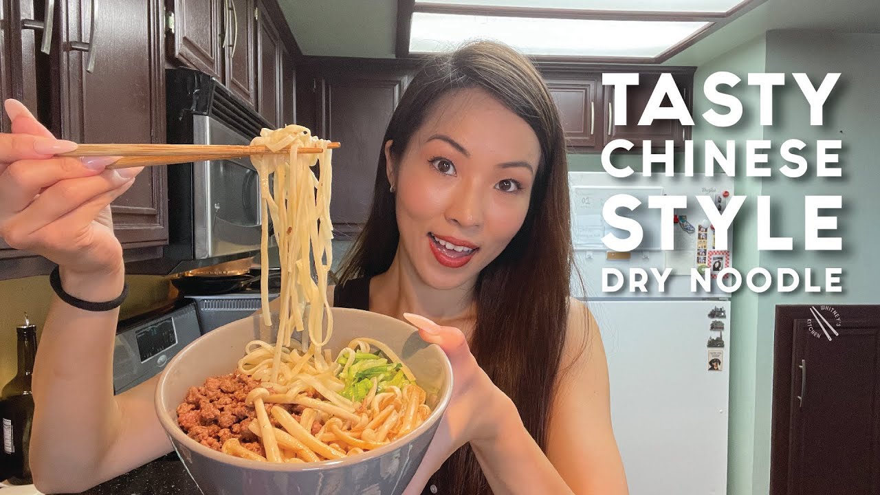 How to make Chinese Style Dry Noodle? | Easy Recipe - YouTube