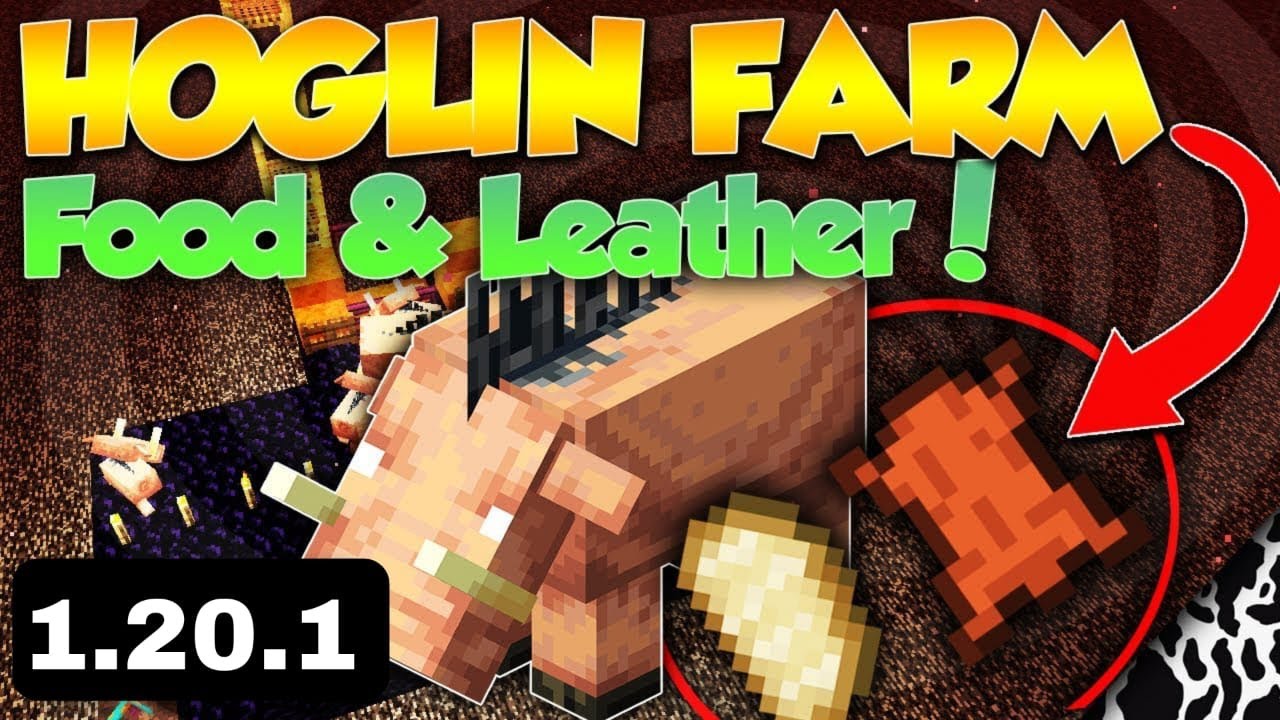 Discover the Easiest Way to Farm Hoglin Food and Leather in Minecraft 1 ...