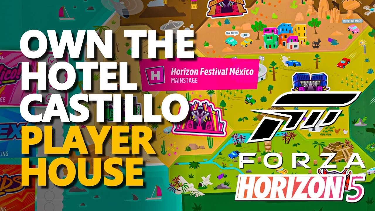 Hotel Castillo Forza Horizon 5 - YouTube