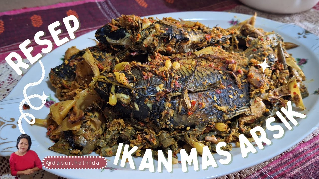 Resep Ikan Mas Arsik Khas Batak Toba - YouTube