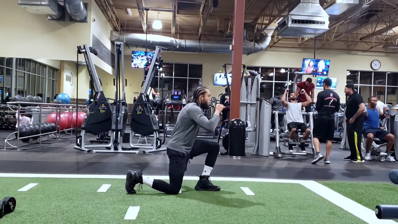 Plyometric Jumping Lunges - YouTube