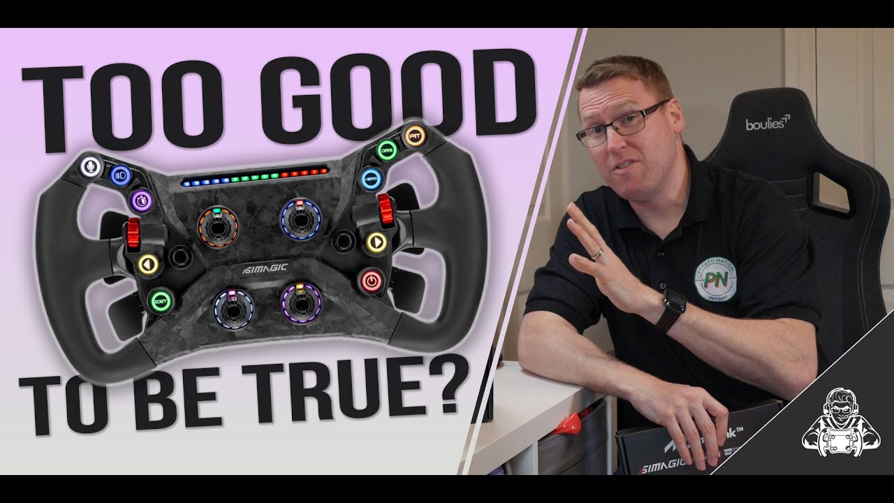 The €360 sim wheel that works with all ecosystems | Simagic GT Neo ...
