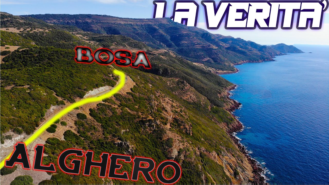 RISCHIO CADUTA sulla STRADA PIU' PERICOLOSA della SARDEGNA!!! - YouTube