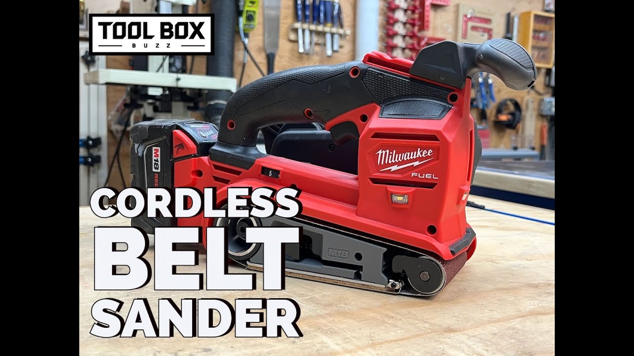 Milwaukee M18 Belt Sander Review YouTube