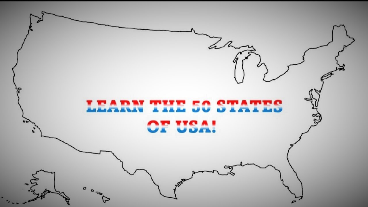 Let's learn the states of the USA! - YouTube