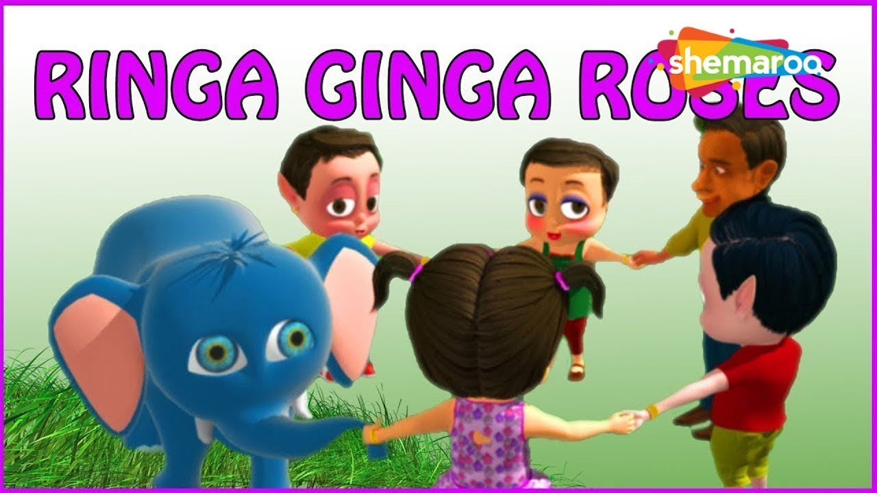 Ringa Ringa Roses I Song for Kids l English 3D Rhyme For Children - YouTube