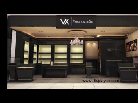 women shoes display showcase shoe shop design - YouTube