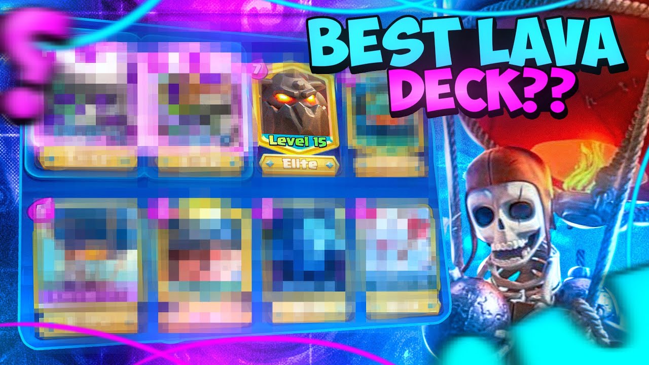 Best "LavaLoon" deck in Clash Royale. - YouTube