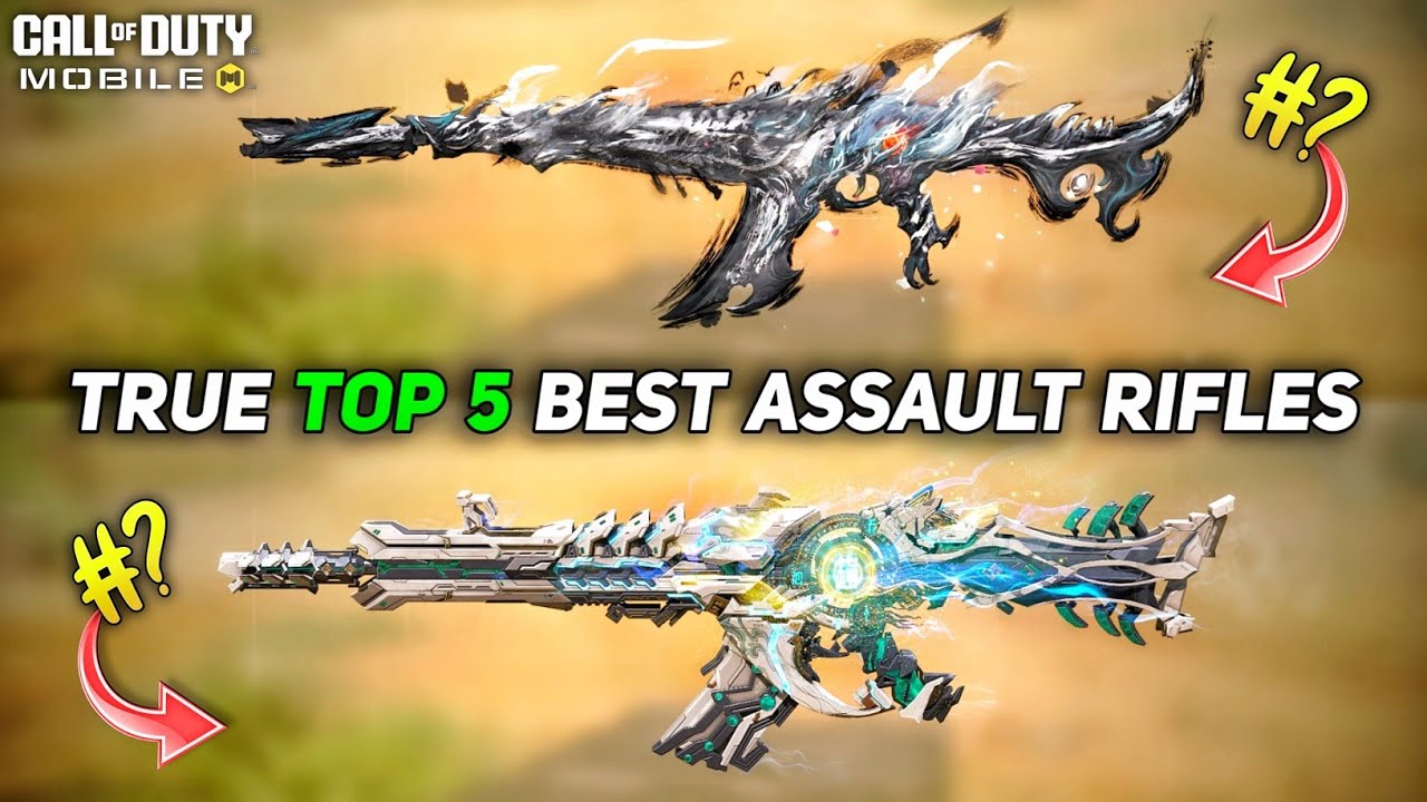 True top 5 best Assault Rifles in Cod Mobile Season 2 (2025) #codm ...