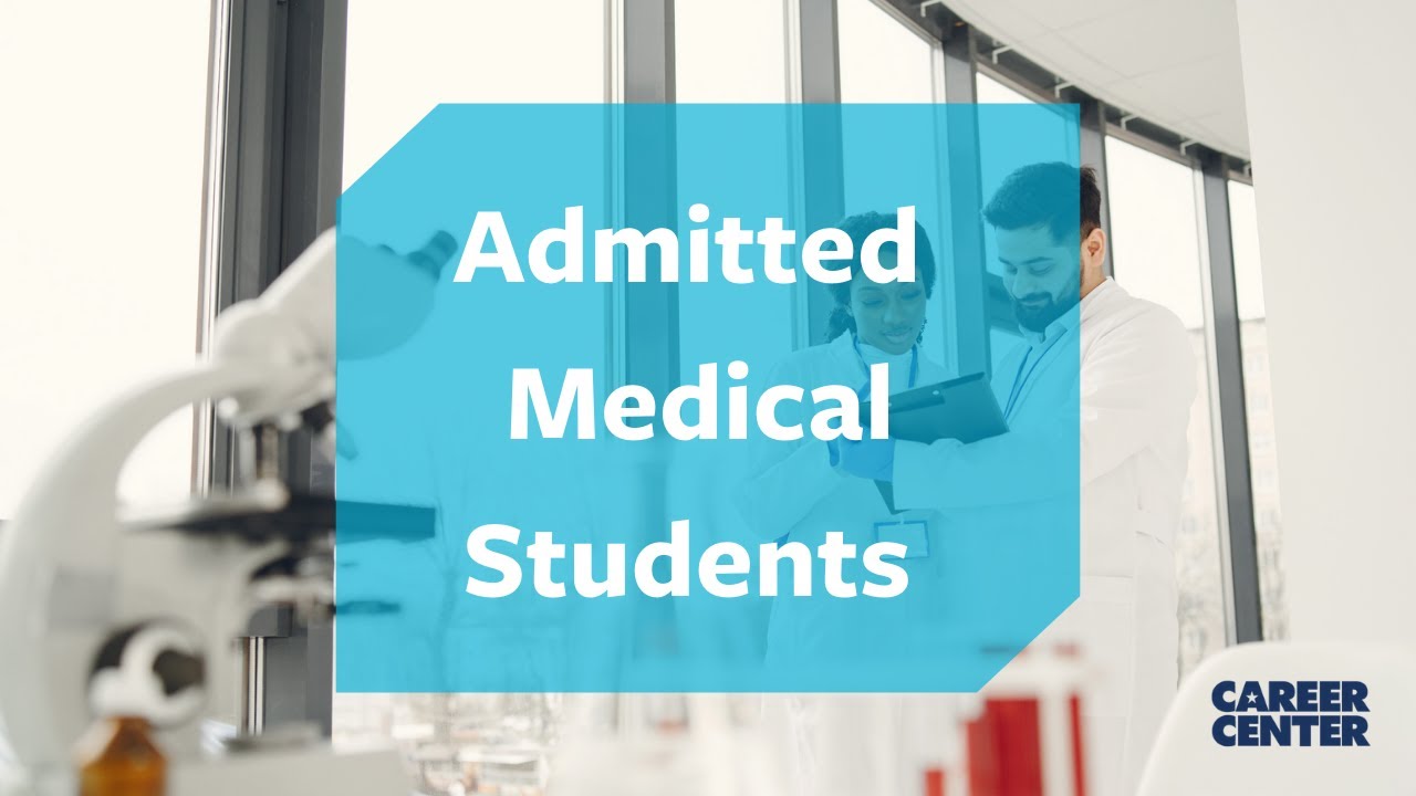 2022 Accepted to Medical Students Panel - YouTube