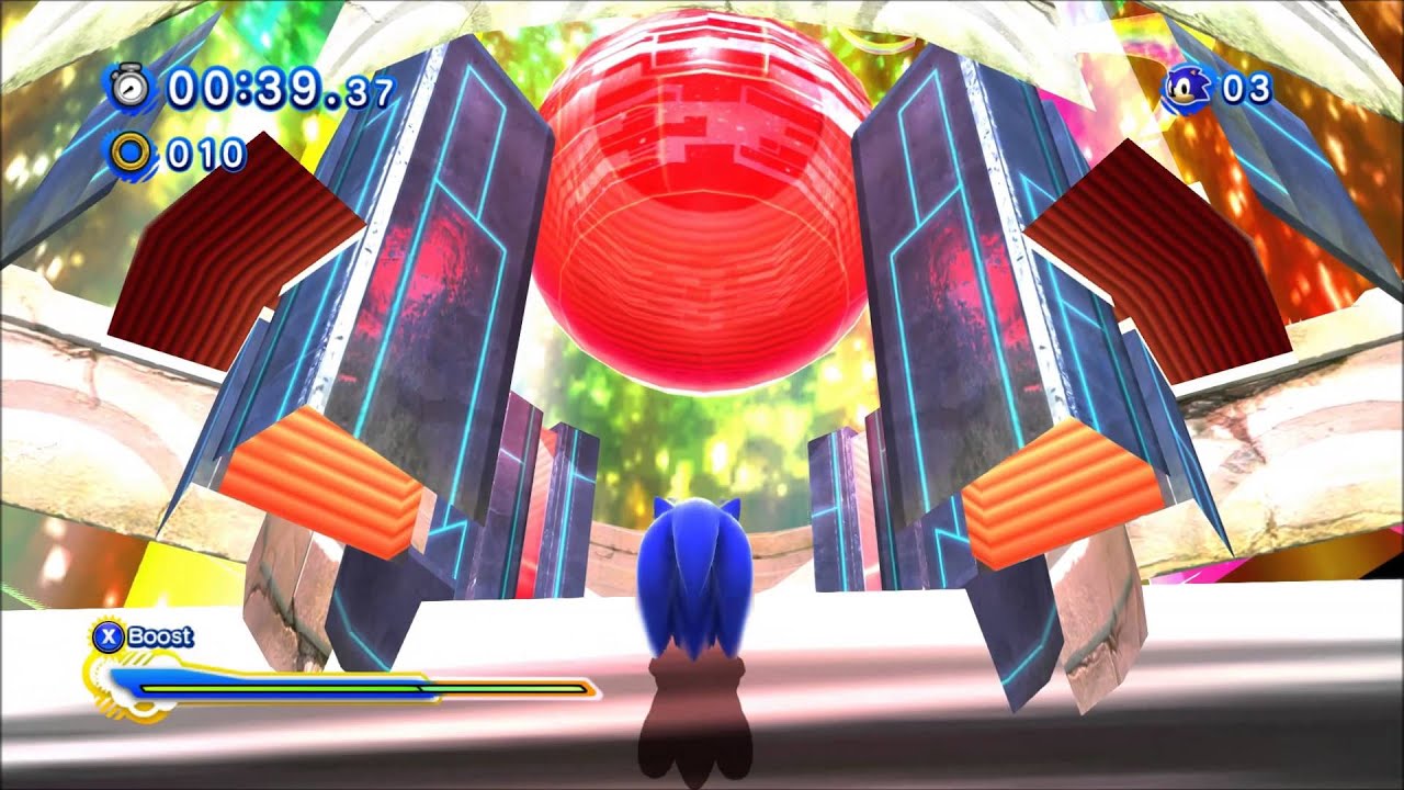 Sonic Generations Custom Maps: Rainbow Road - YouTube