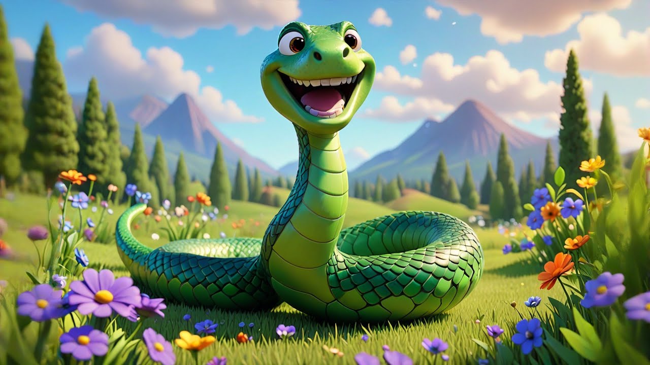 The Silly Snake’s Wiggly Wiggle 🐍💃 | Fun Dance Song for Kids | Silly ...