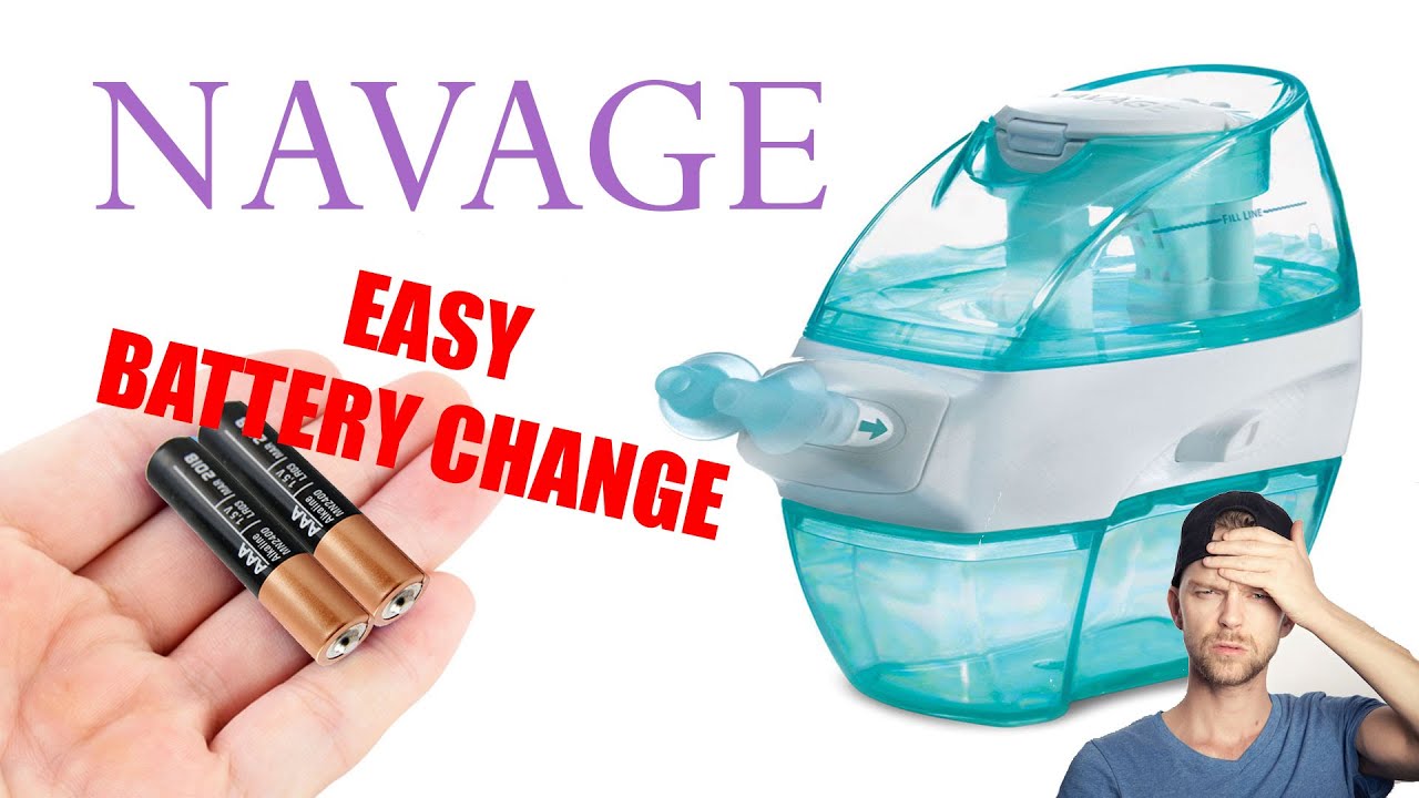 Easiest Way to Change Battery!!! Navage battery replacement UNDER 1 ...
